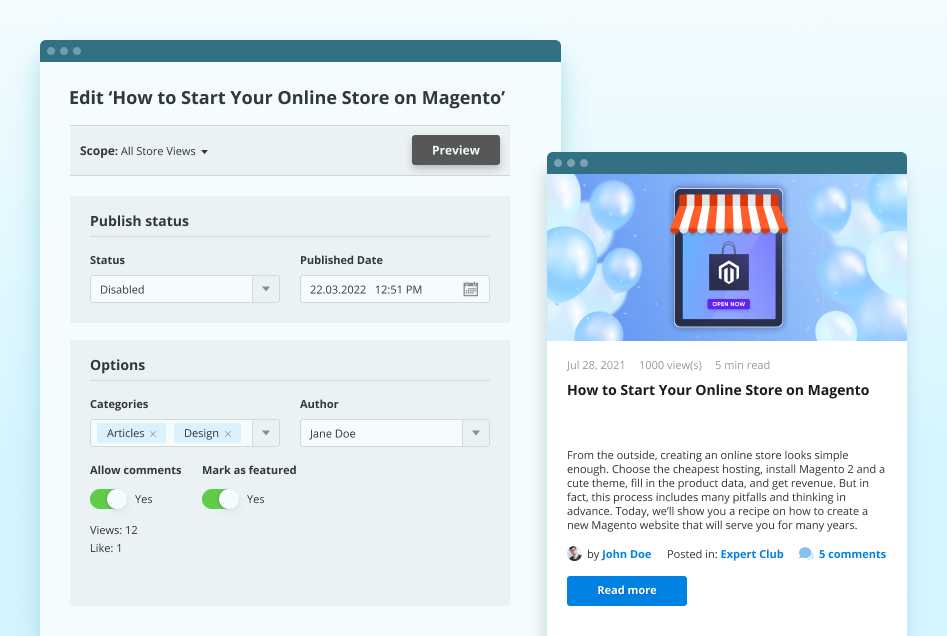 Magento 2 Blog Extension | Magento News Articles Extension | Better ...