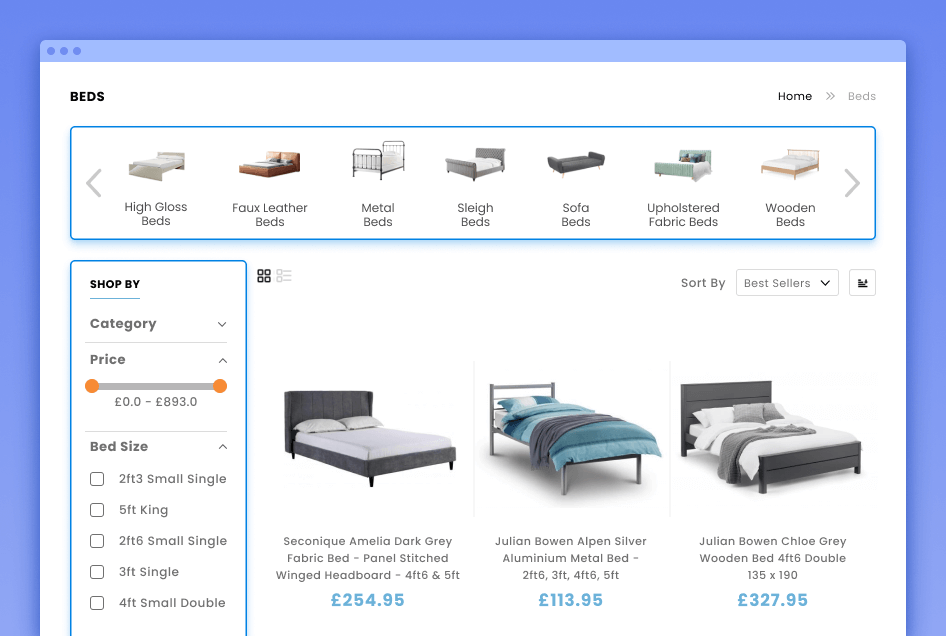 Magento 2 Improved Layered Navigation Extension | Ajax Product Filters by Custom Horizontal ...