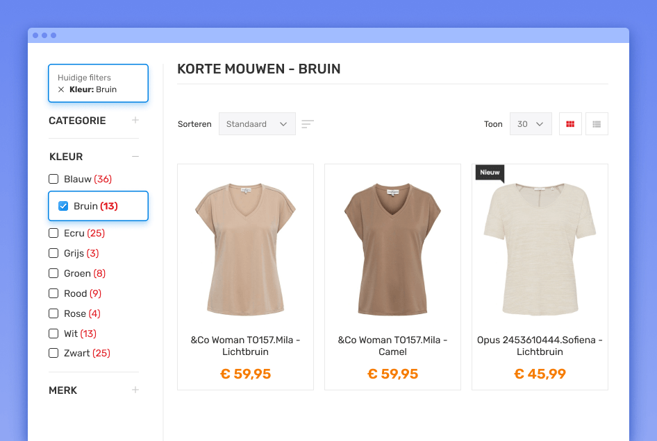 Magento 2 Improved Layered Navigation Extension | Ajax Product Filters by Custom Horizontal ...
