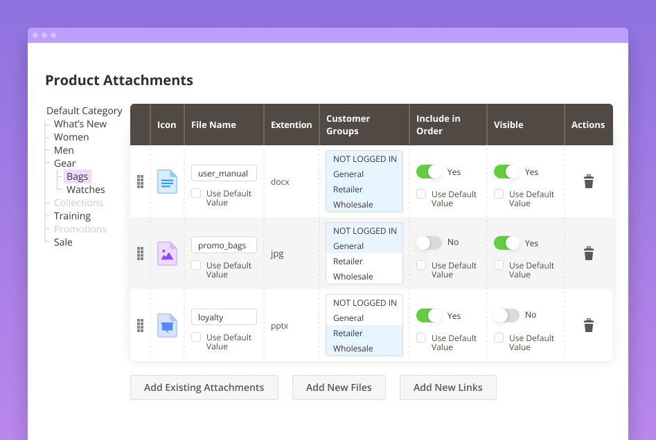 Magento 2 Product Attachments | Magento File Upload Extension | Attach ...