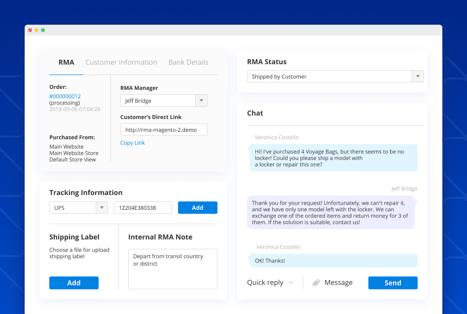 Magento 2 RMA Extension | Magento 2 Returns Management | Magento 2 ...