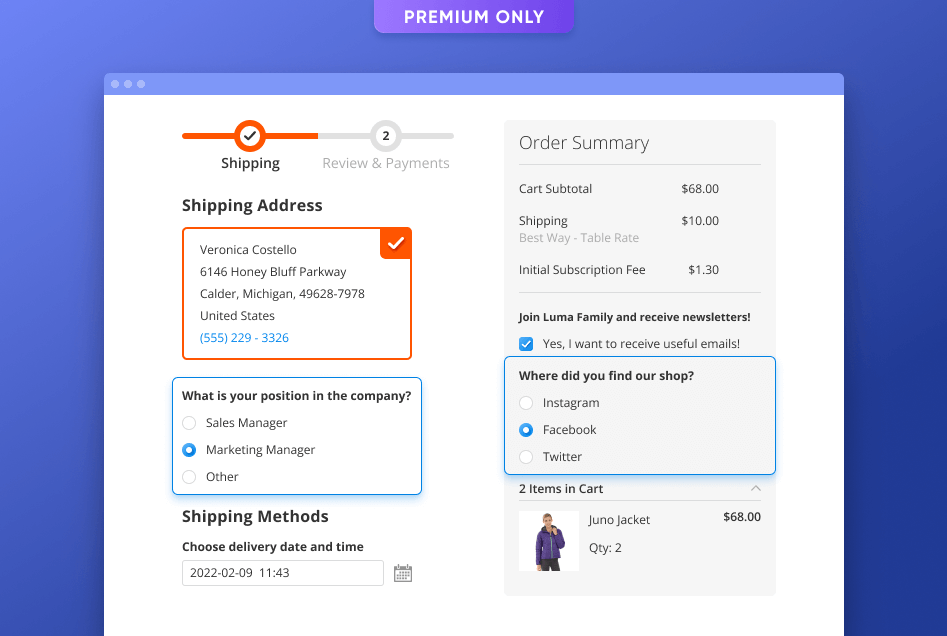 Magento 2 One Step Checkout Extension | Magento 2 One Page Checkout | Easy Quick Responsive ...