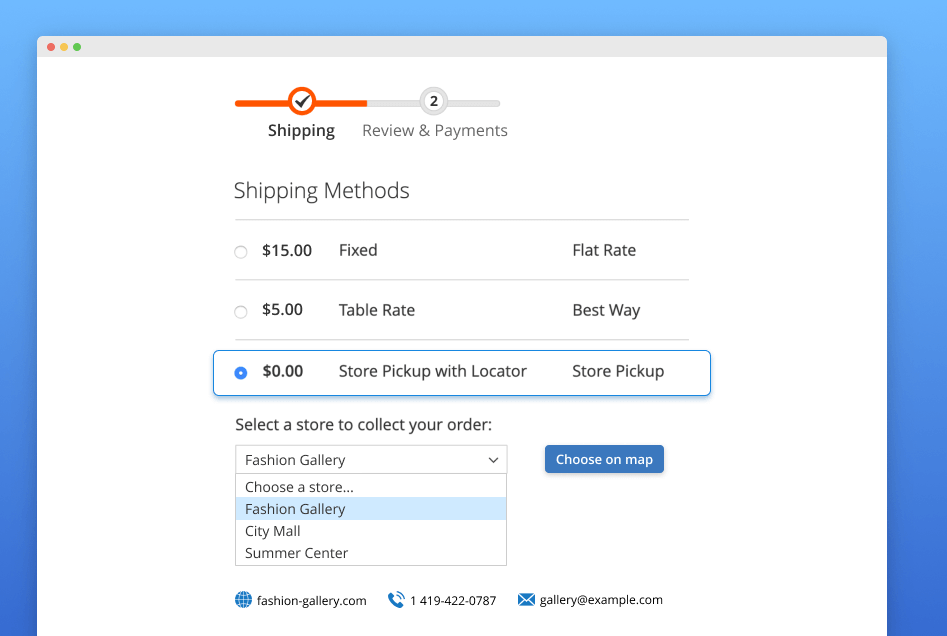 Magento 2 Store Pickup with Locator Extension | Shipping Method Module