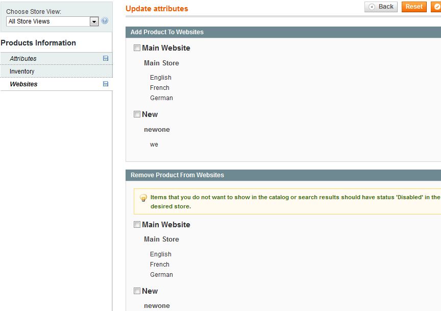 Magento Mass Product Actions Edit Products In Bulk And Save Time