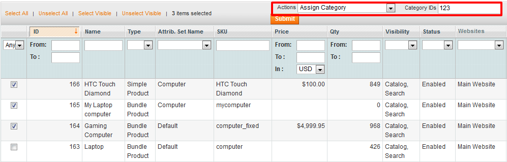 Magento Mass Product Actions Edit Products In Bulk And Save Time